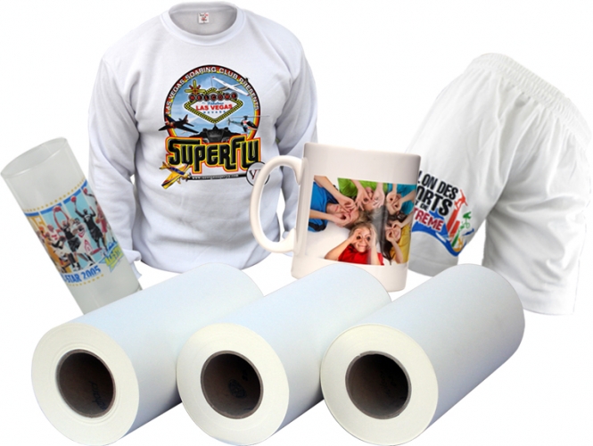 Papier transfert pour sublimation en rouleau