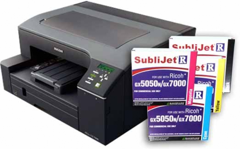 Imprimante Ricoh GX 7000 couleur format A3 encre gel pour sublimation