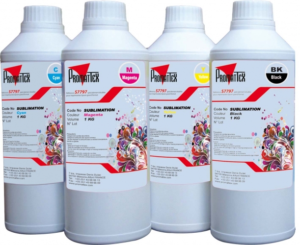 Promo Web : - 15 % sur les encres de sublimation Promattex