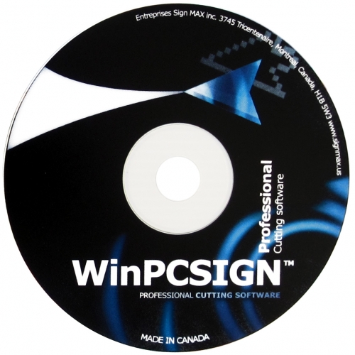 Logiciel de découpe WinPcSign version pro